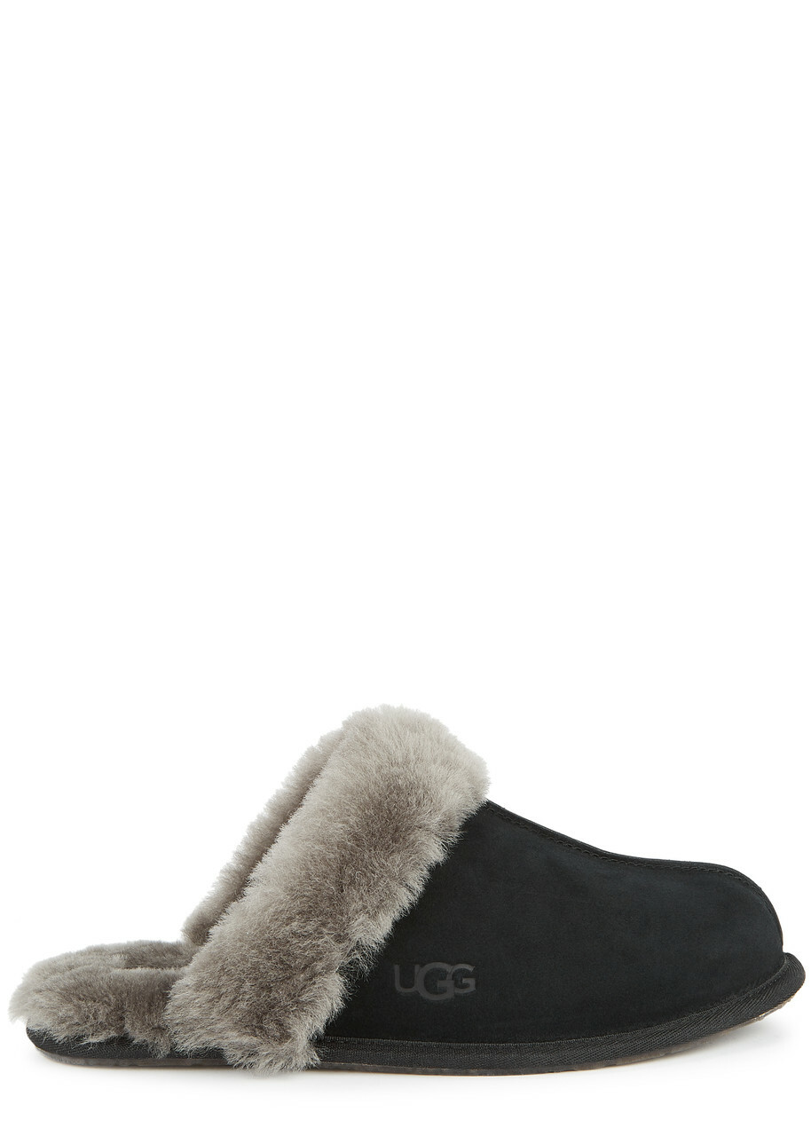Ugg Scuffette II Suede Slippers , Slippers, Black Ugg