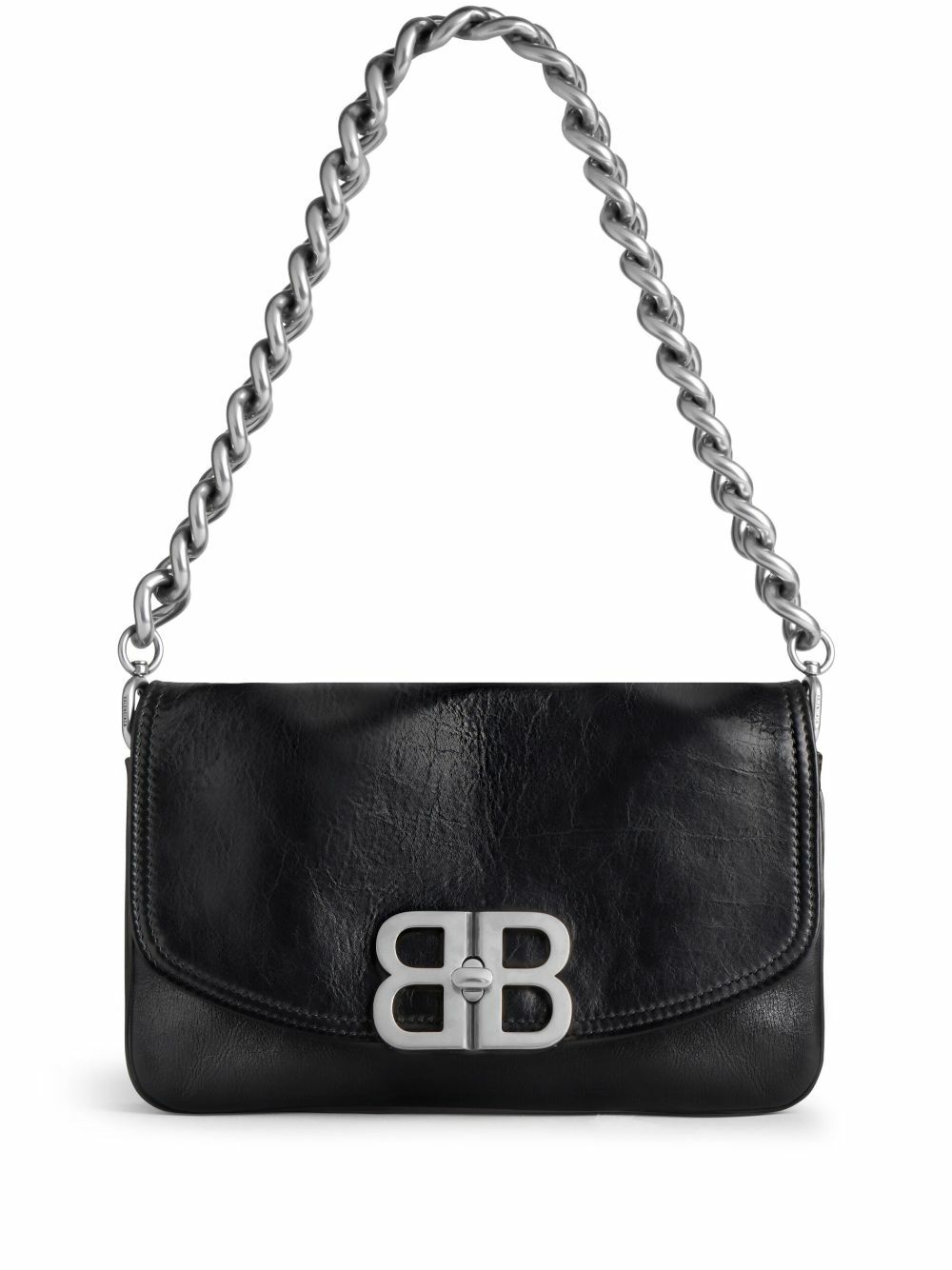 BALENCIAGA - Bb Soft Leather Shoulder Bag Balenciaga