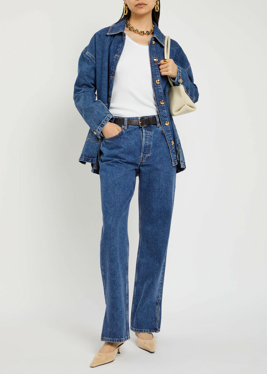 Anine Bing Luca Denim Jacket Indigo ANINE BING