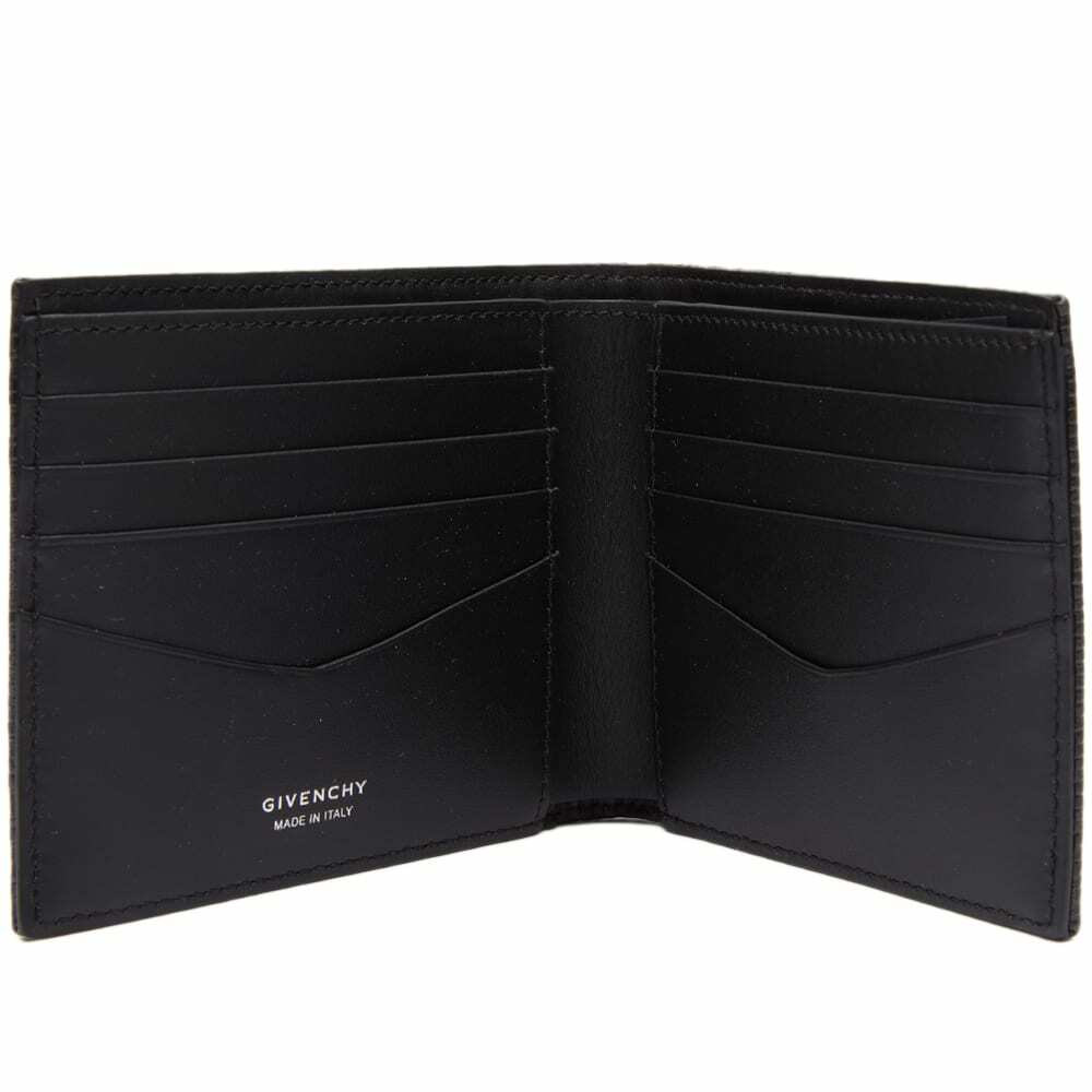 Givenchy Men's Embossed Logo Billfold Wallet in Black Givenchy