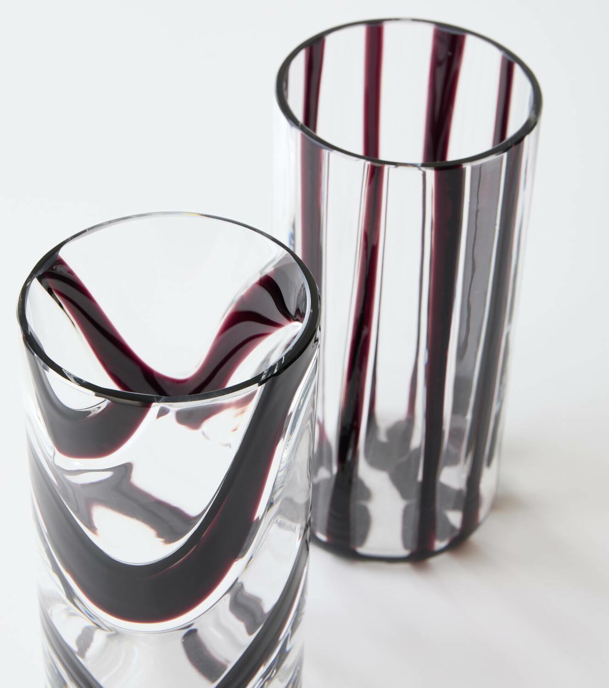 NasonMoretti Cyrcus set of 2 glass highball glasses NasonMoretti