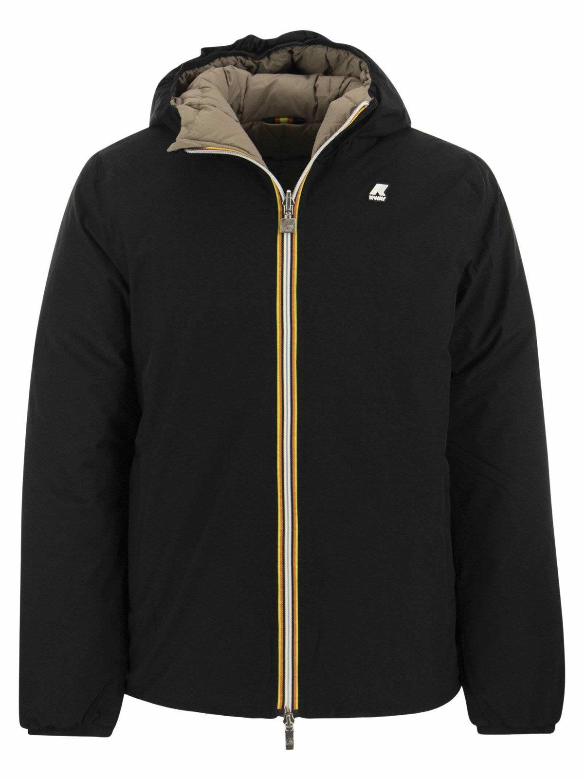 K-Way Jack - Reversible Hooded Down Jacket K-way