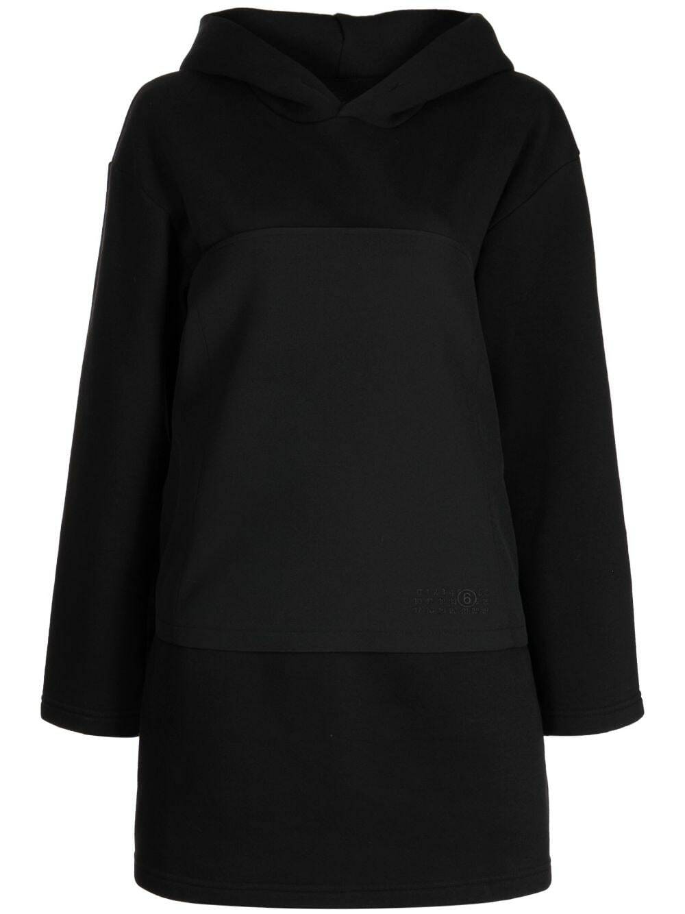 MM6 MAISON MARGIELA - Cotton Hooded Dress MM6 Maison Margiela