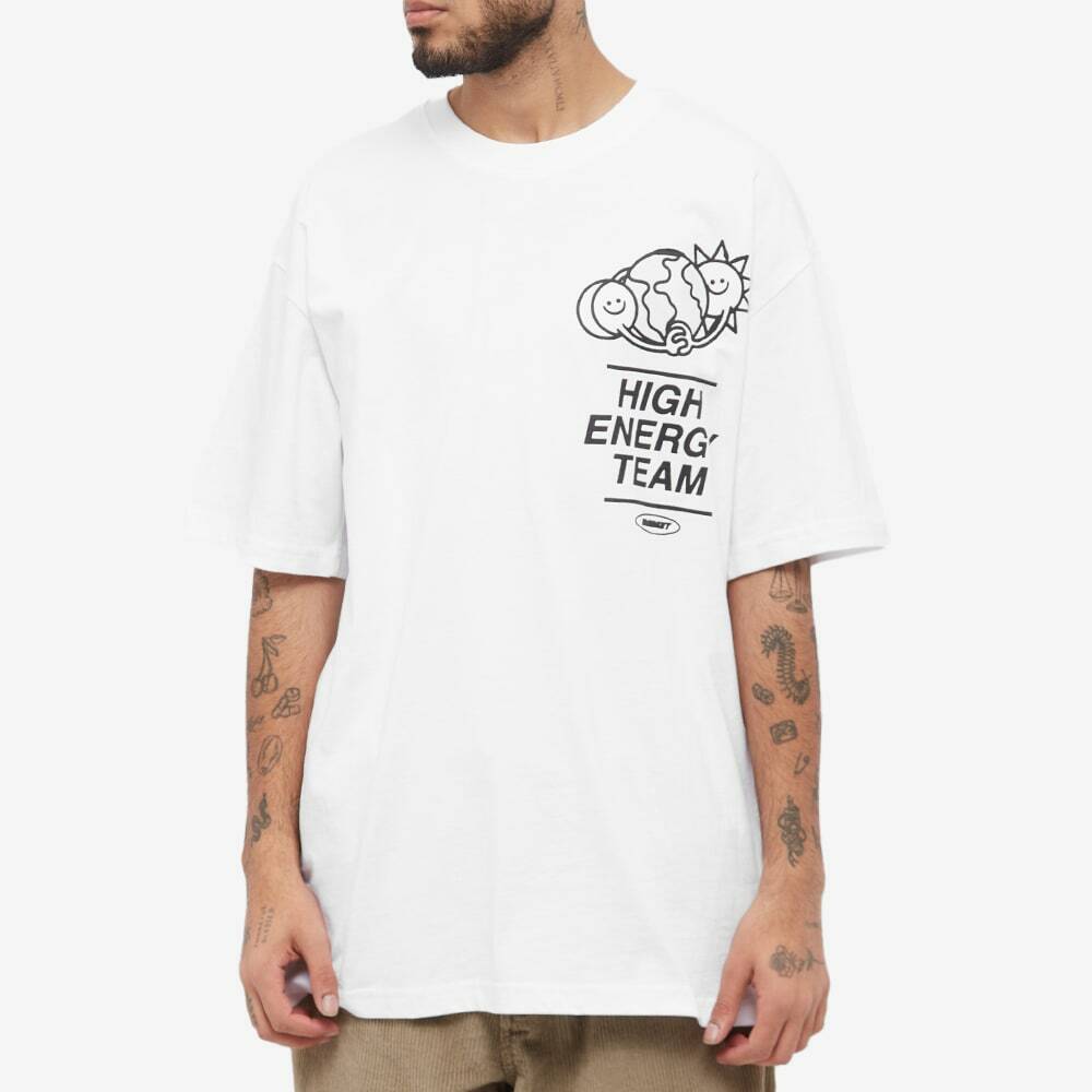 MARKET Men's High Energy Team T-Shirt in White MARKET