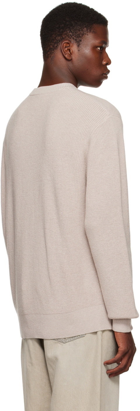 Études Beige Boris Patch Sweater Etudes