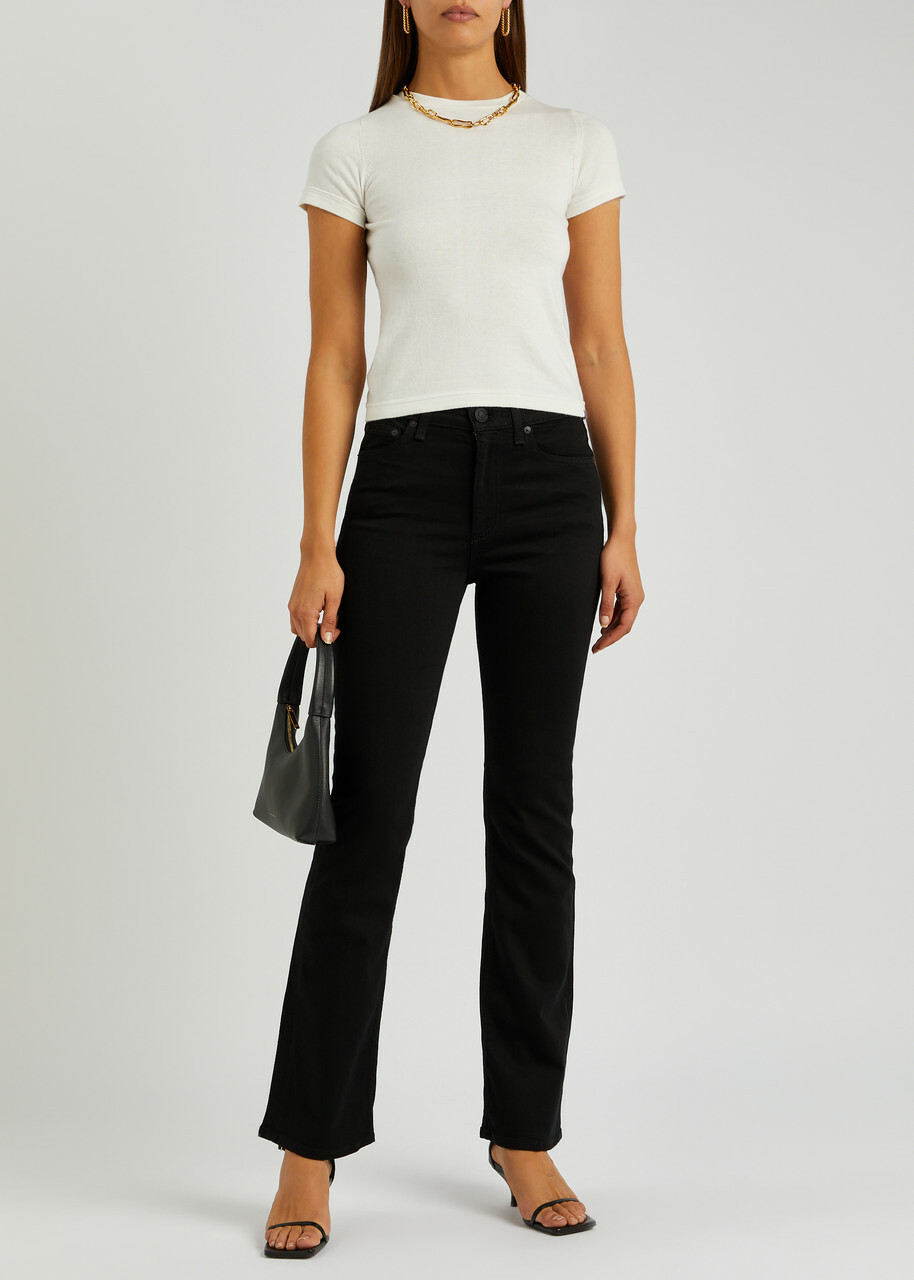 Rag & Bone Peyton Bootleg Jeans Black Rag and Bone