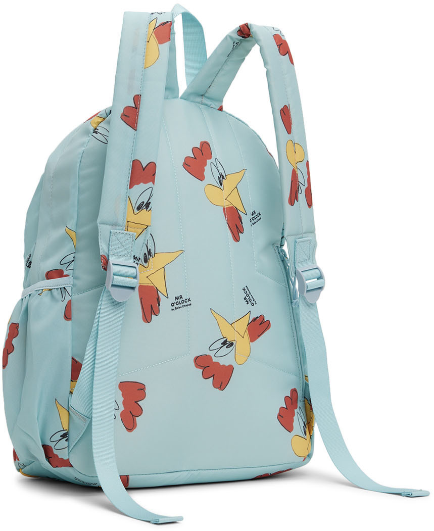 Bobo Choses Kids Blue Mr O'Clock Backpack Bobo Choses