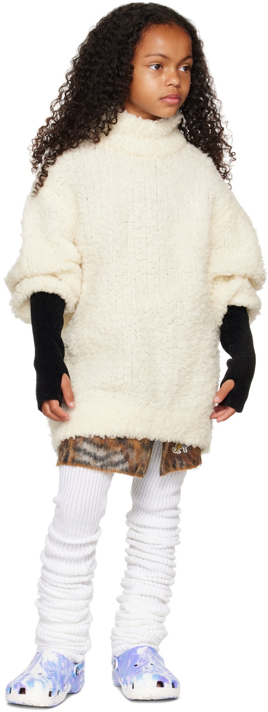 Doublet Kids White Sheep Wannabe Sweater Doublet