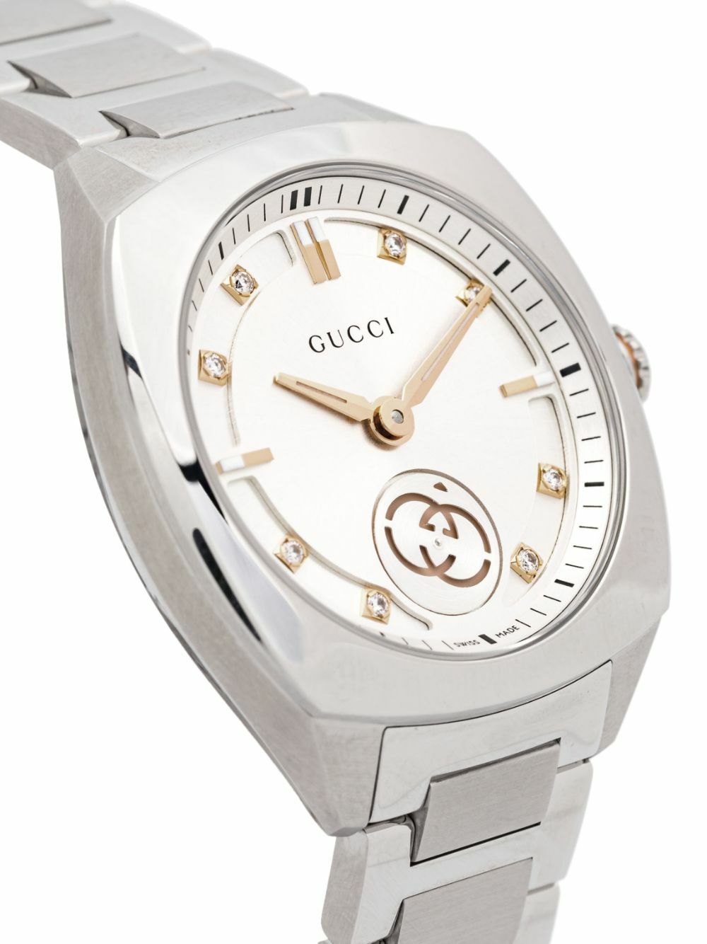 Gucci Stainless Steel Interlocking Watch Gucci