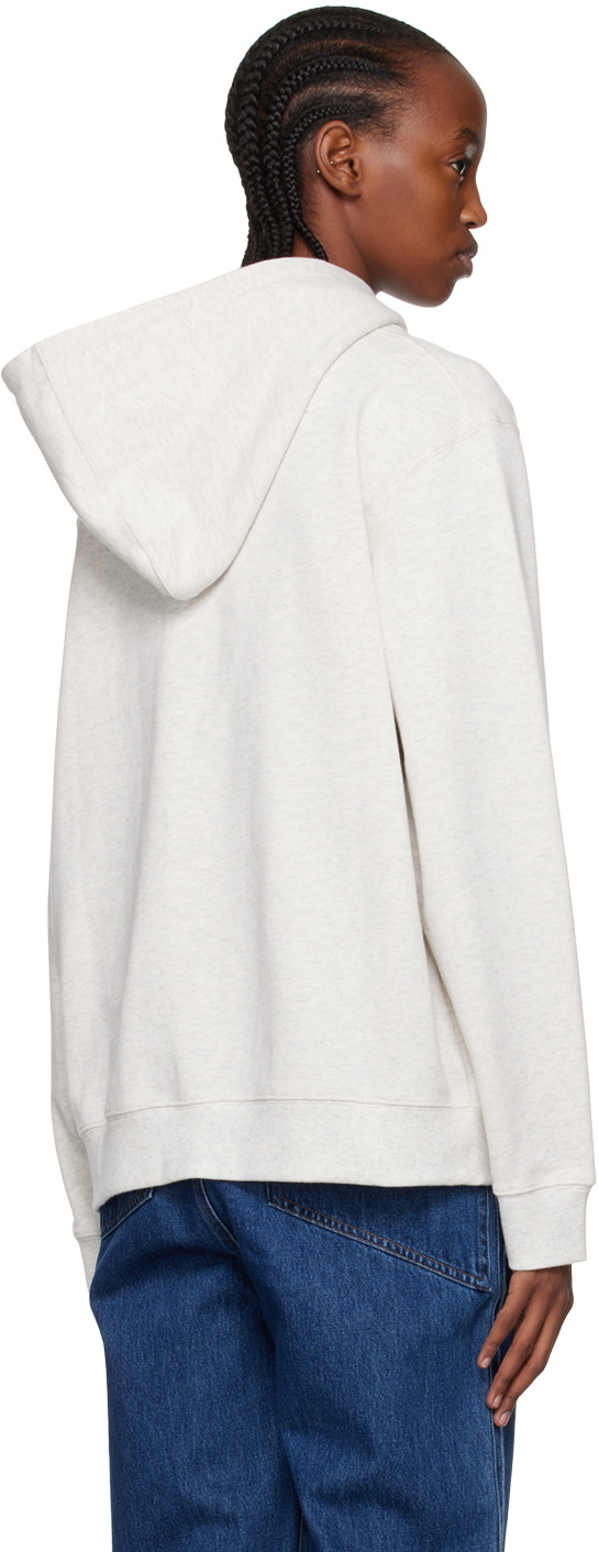 Gramicci Gray One Point Hoodie Gramicci