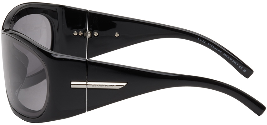 Givenchy Black Rectangular Sunglasses Givenchy