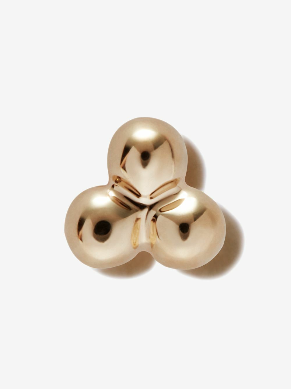 MARIA TASH 18K Yellow Gold Three Ball Trinity Earring Maria Tash