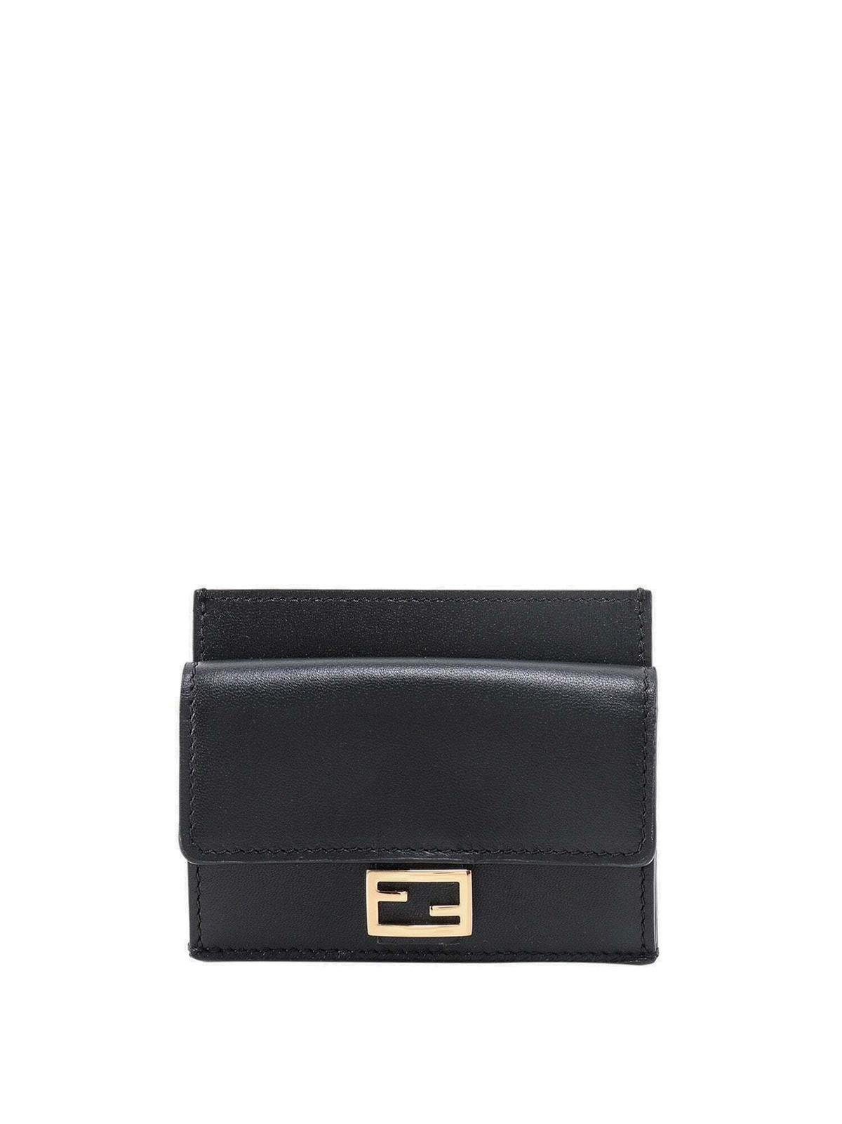 Fendi Card Holder Black Womens Fendi