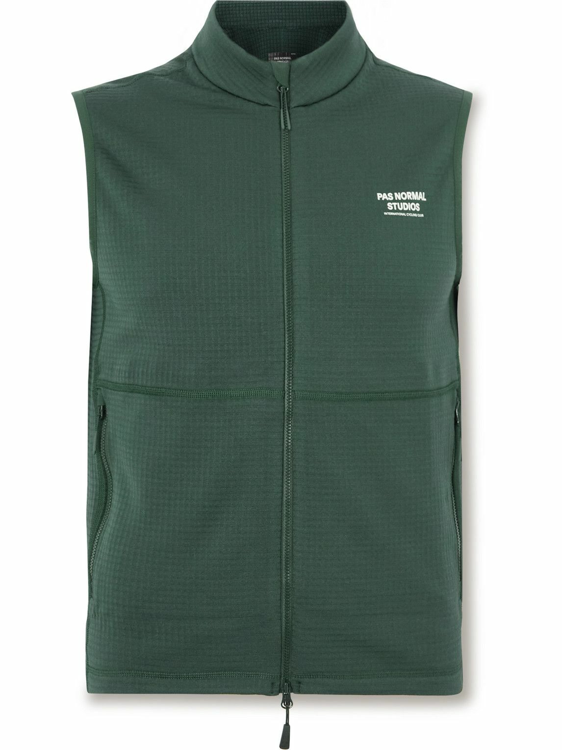 Pas Normal Studios - Escapism Slim-Fit Jersey Gilet - Green Pas Normal ...