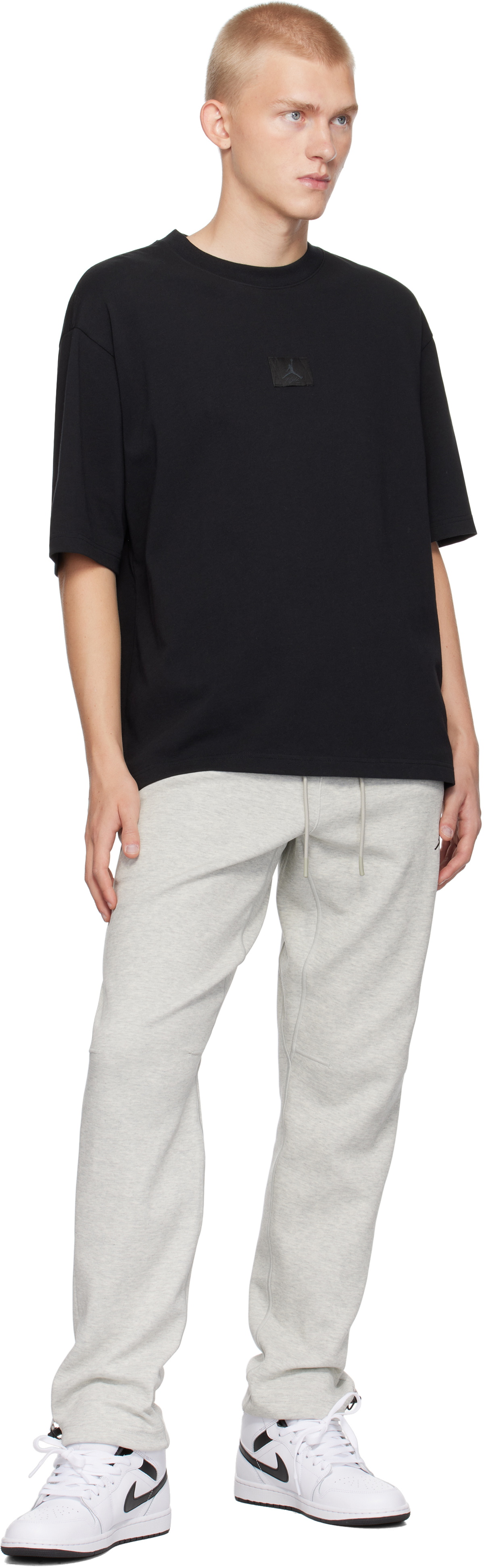 Nike Jordan Gray Jordan Sport Hoop Fleece Sweatpants Nike Jordan Brand