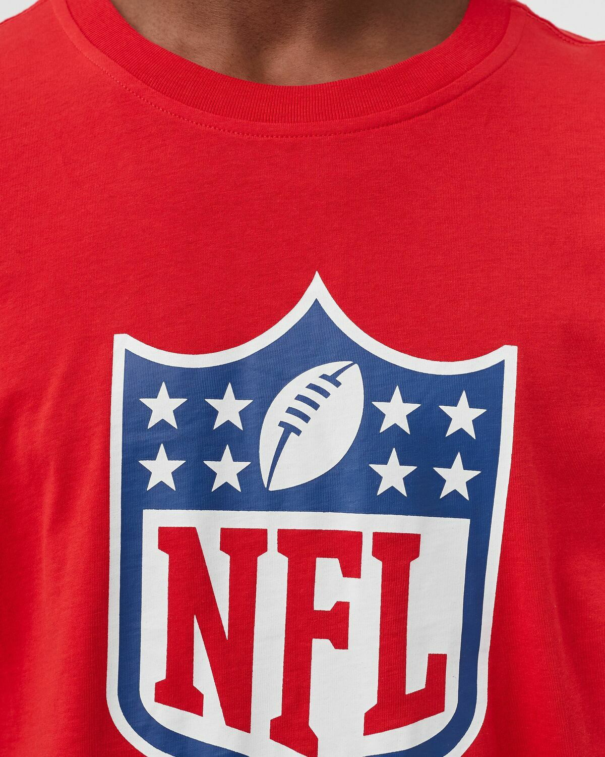 Fanatics Mid Essentials Nfl Crest Tee Red - Mens - Shortsleeves Fanatics
