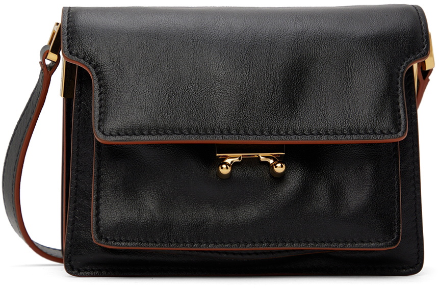 Marni Black Mini Soft Trunk Bag Marni