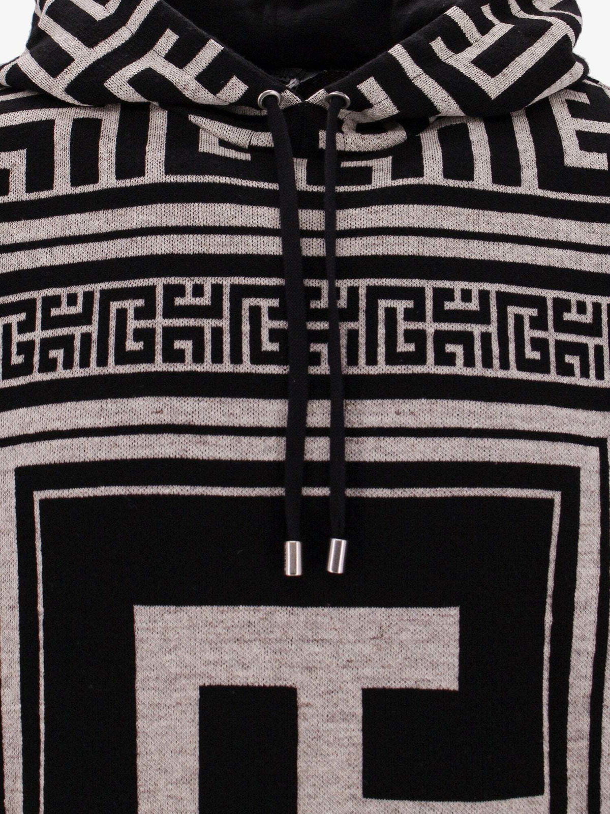 Balmain Sweater Black Mens Balmain