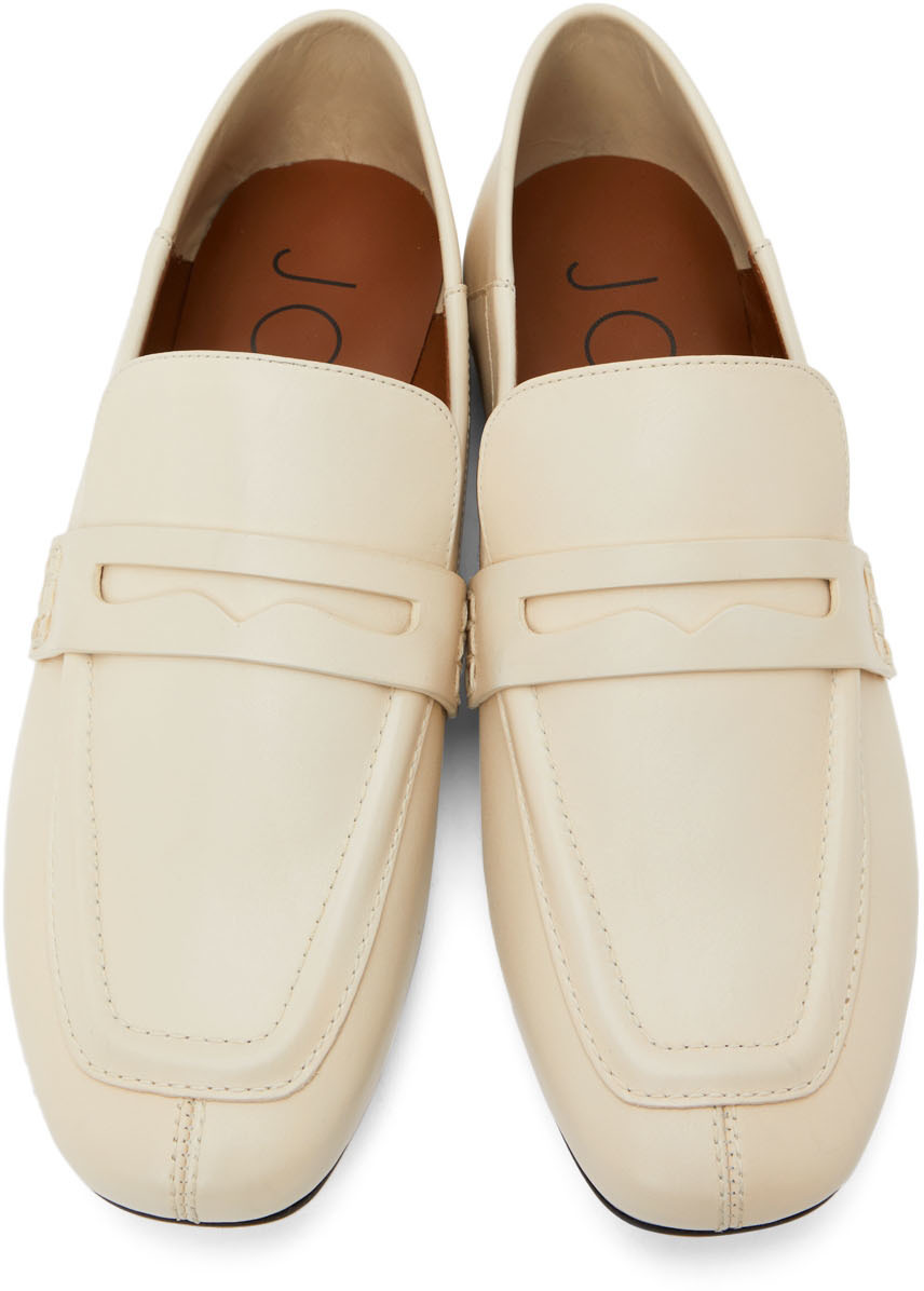 Joseph Off-White Leather Loafers Joseph