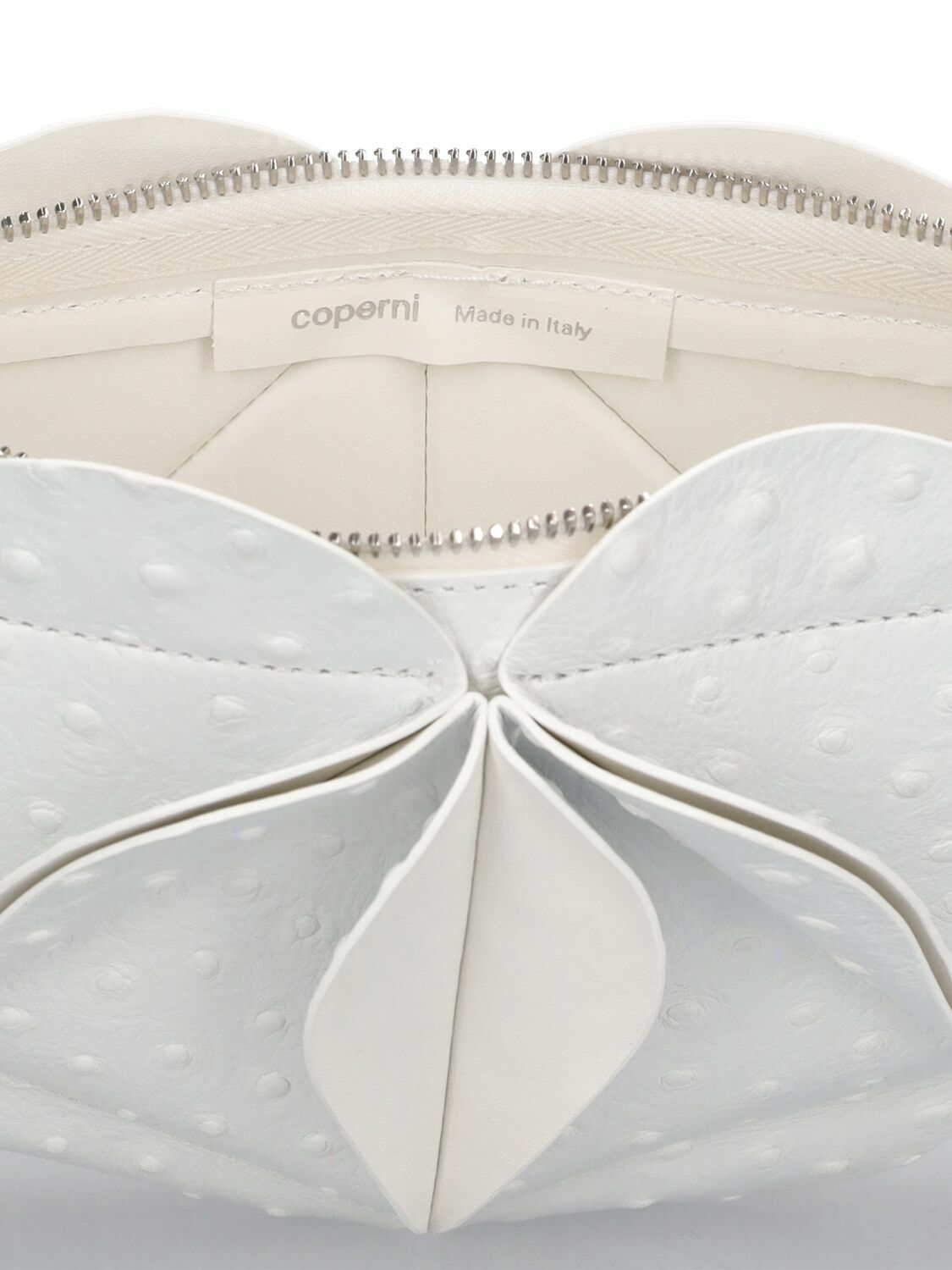 COPERNI Origami Croc Embossed Shoulder Bag Coperni