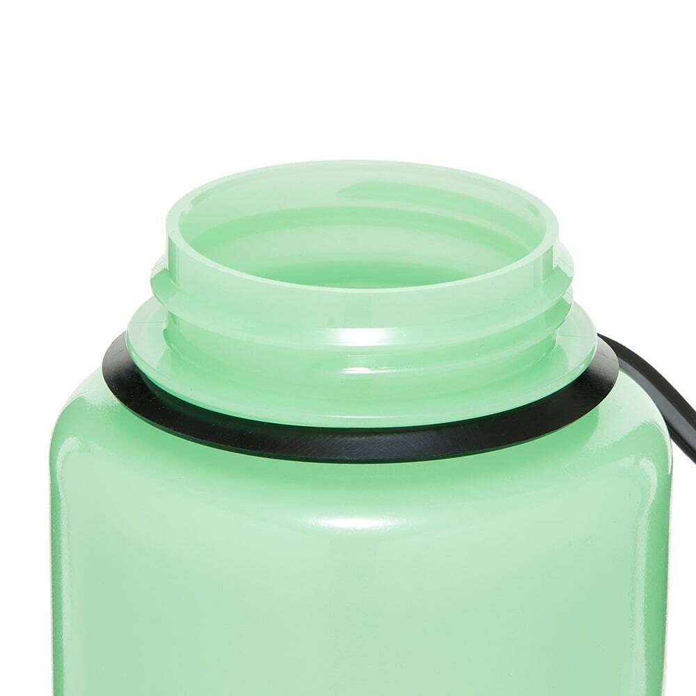 Nalgene Wide Mouth Tritan Sustain Water Bottle in Glow Green 1L Nalgene