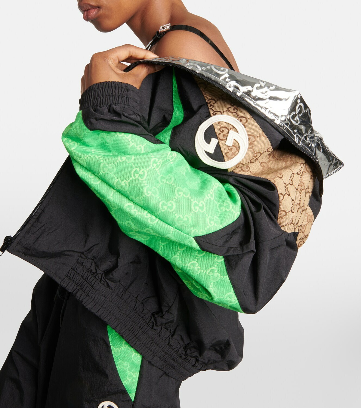 Gucci Logo paneled jacket Gucci