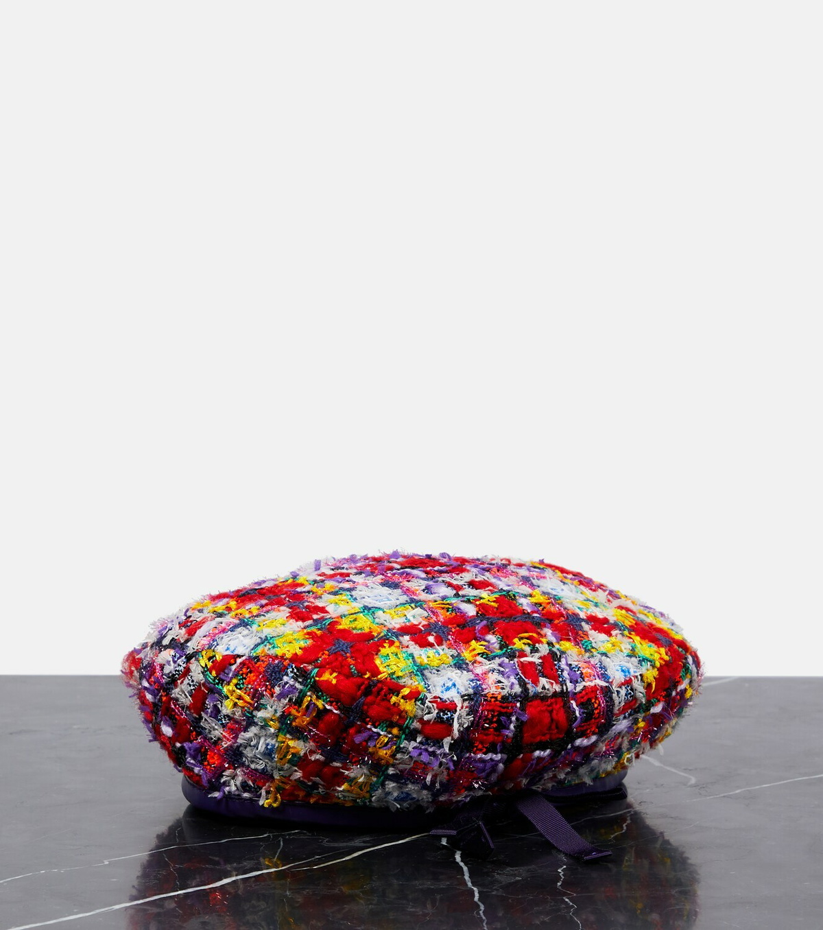 Gucci - Checked tweed beret Gucci