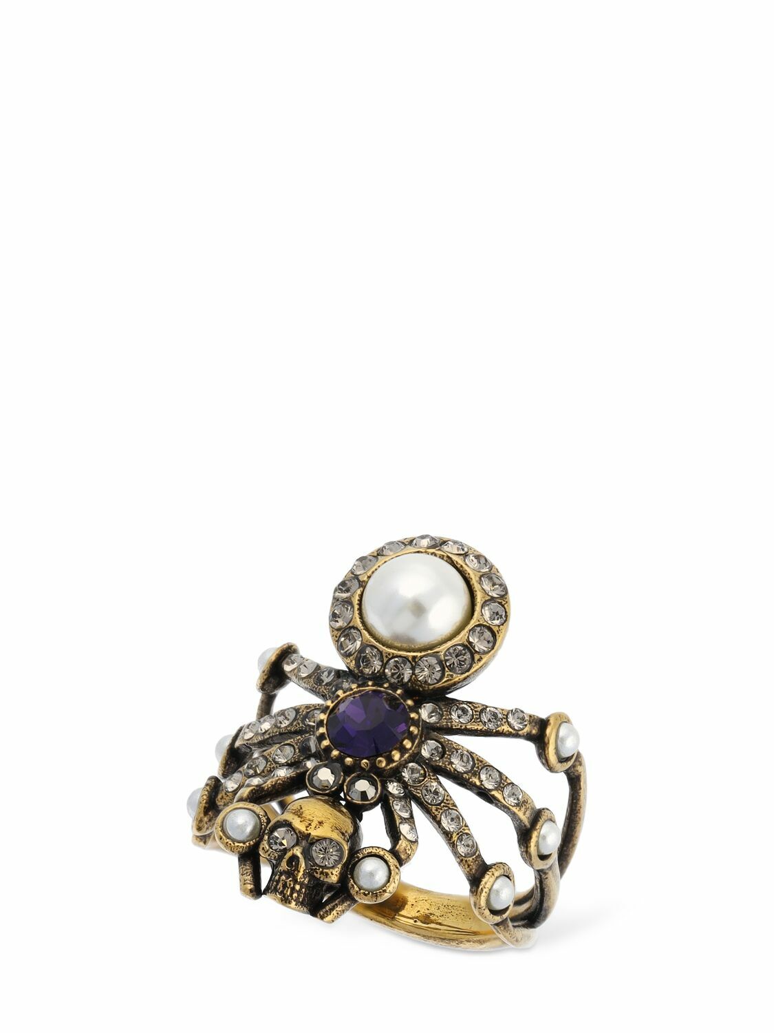 ALEXANDER MCQUEEN - Spider Brass Ring Alexander McQueen