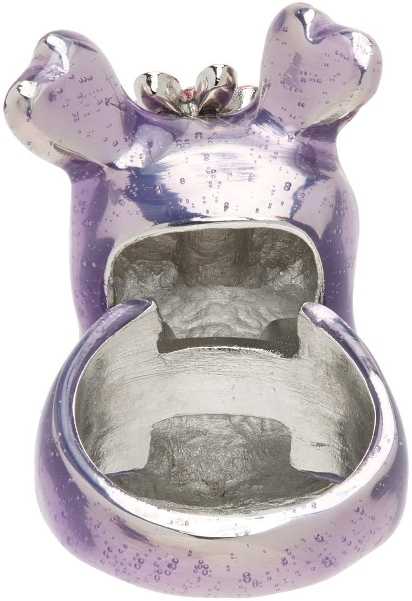 Collina Strada Purple Hippo Ring Collina Strada