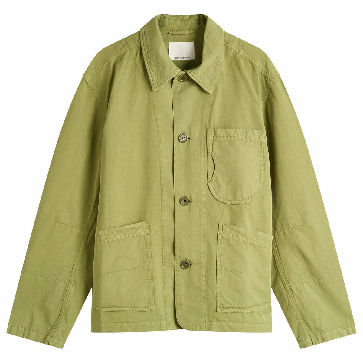 YMC Men's Construction Jacket in Green YMC