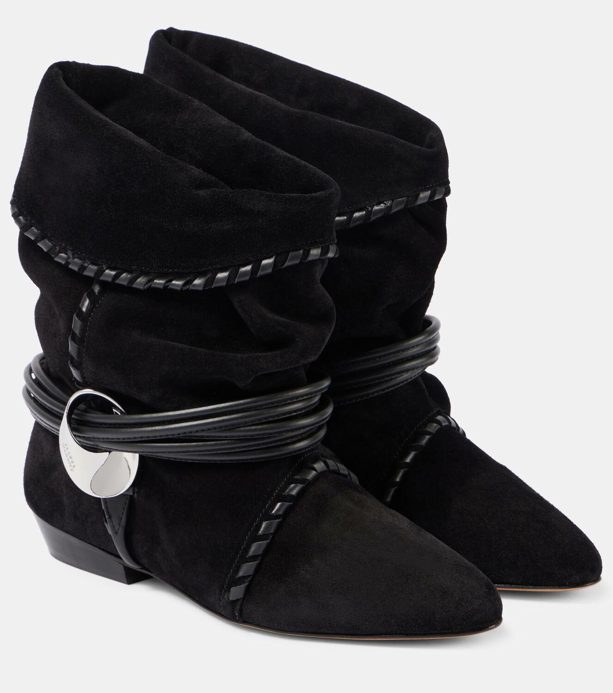 Isabel Marant Sellen-GD suede ankle boots Isabel Marant