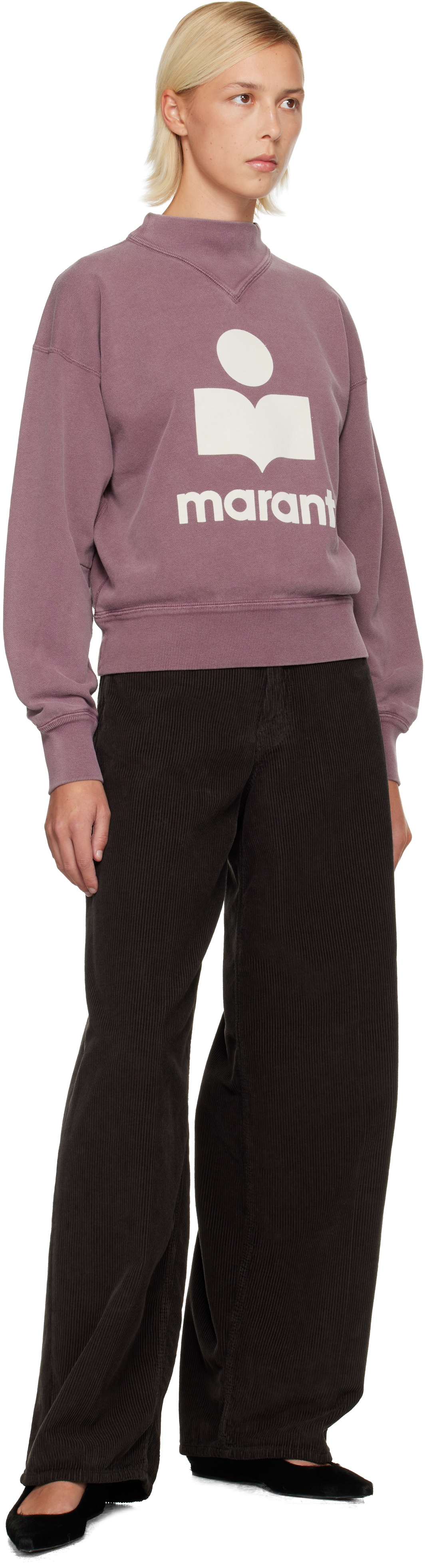 Isabel Marant Etoile Pink Moby Sweatshirt Isabel Marant Etoile