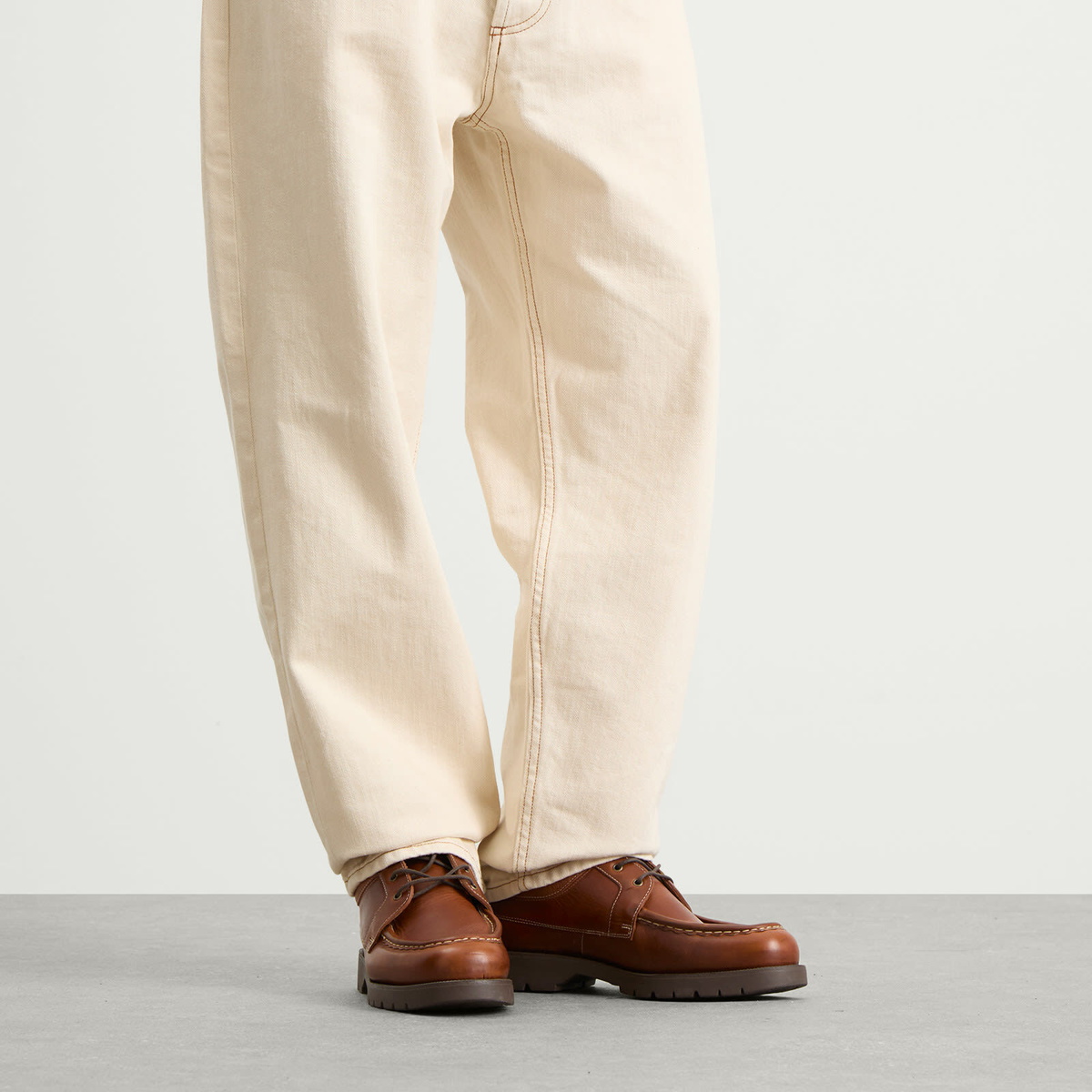 KLEMAN Men's Alfan Shoe in Cognac KLEMAN