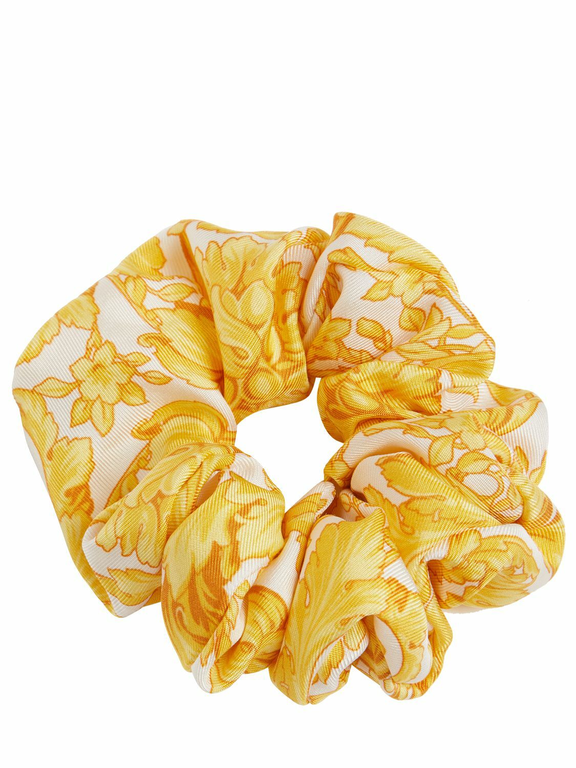 VERSACE Baroque Print Twill Scrunchie Versace