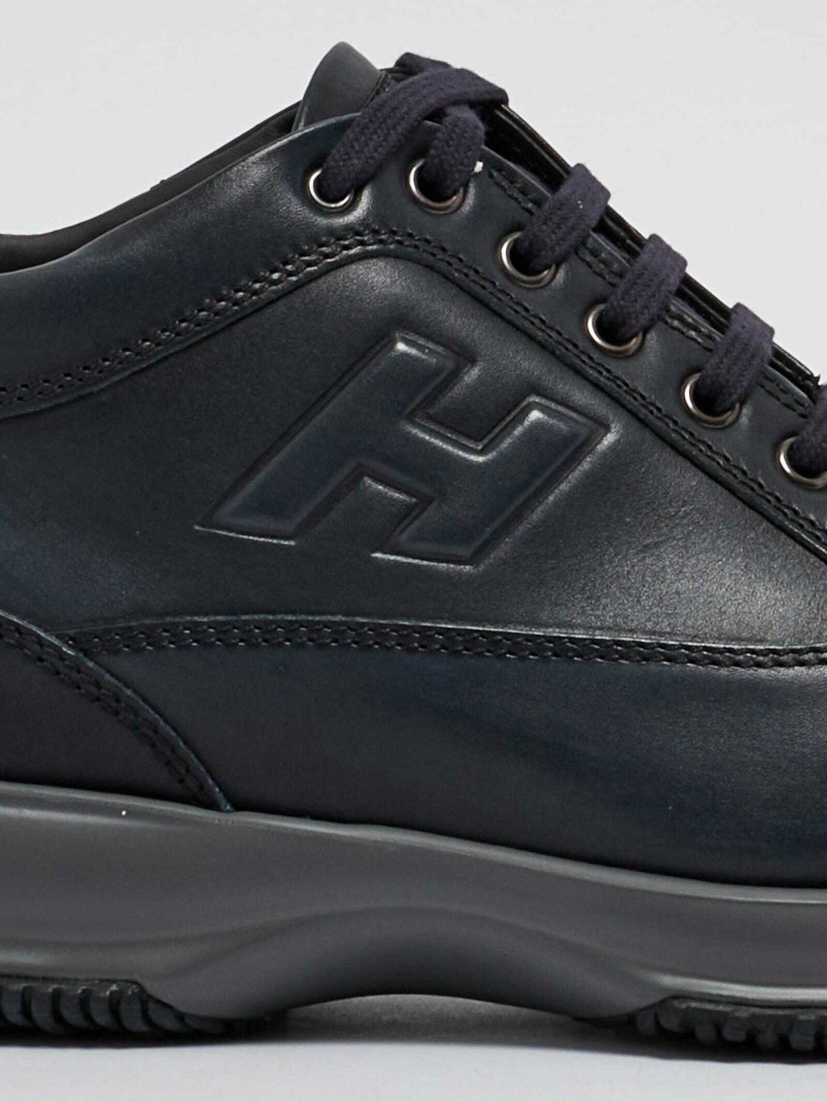 Hogan Interactive Leather Sneakers Hogan
