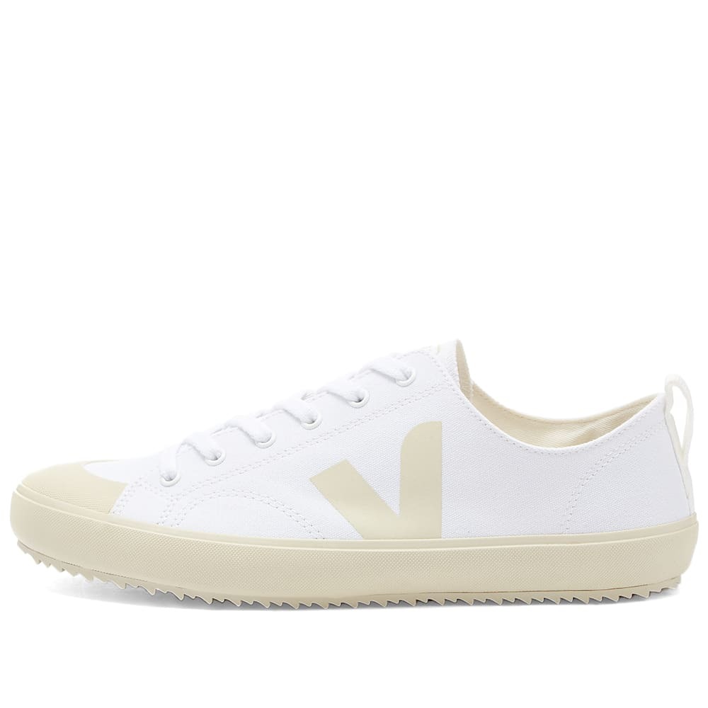 Veja Men's Nova Low Canvas Sneakers in White VEJA