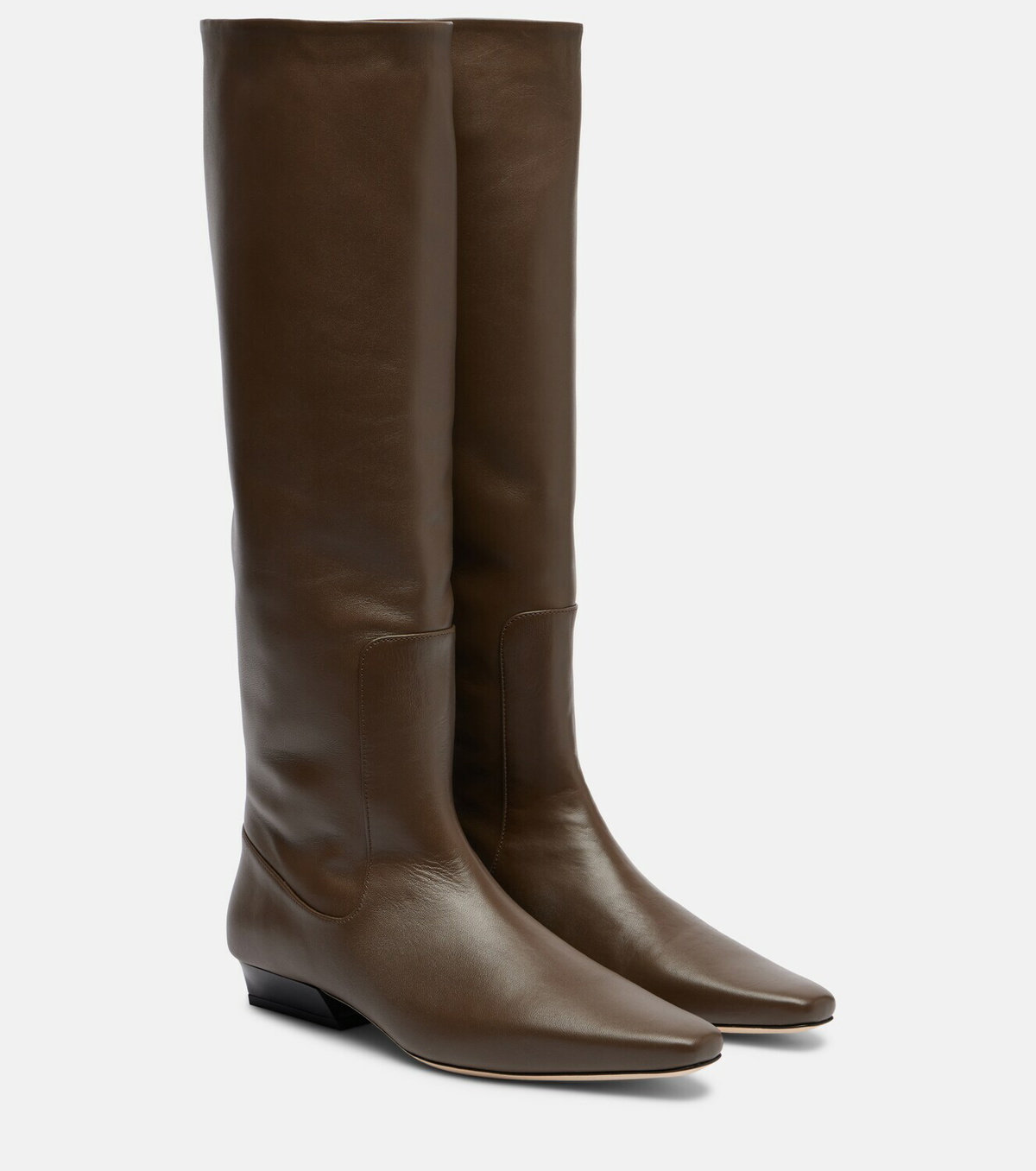 Staud Wally leather knee-high boots Staud