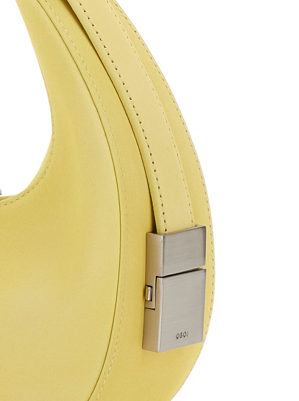 OSOI mini Toni Yellow Shoulder Bag With Engraved Logo In Leather Woman OSOI