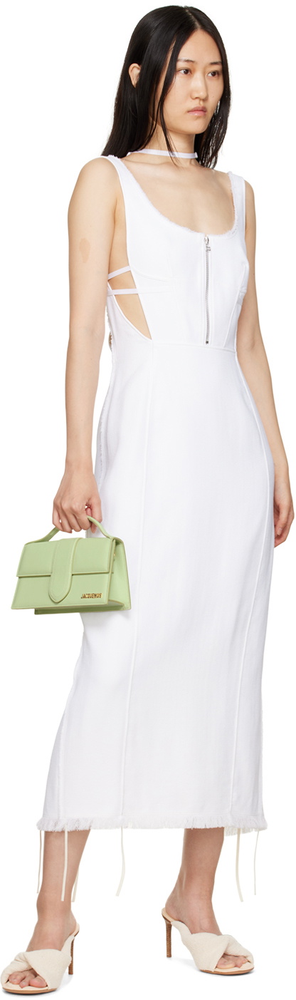 Jacquemus White 'La Robe Sagiu' Maxi Dress Jacquemus