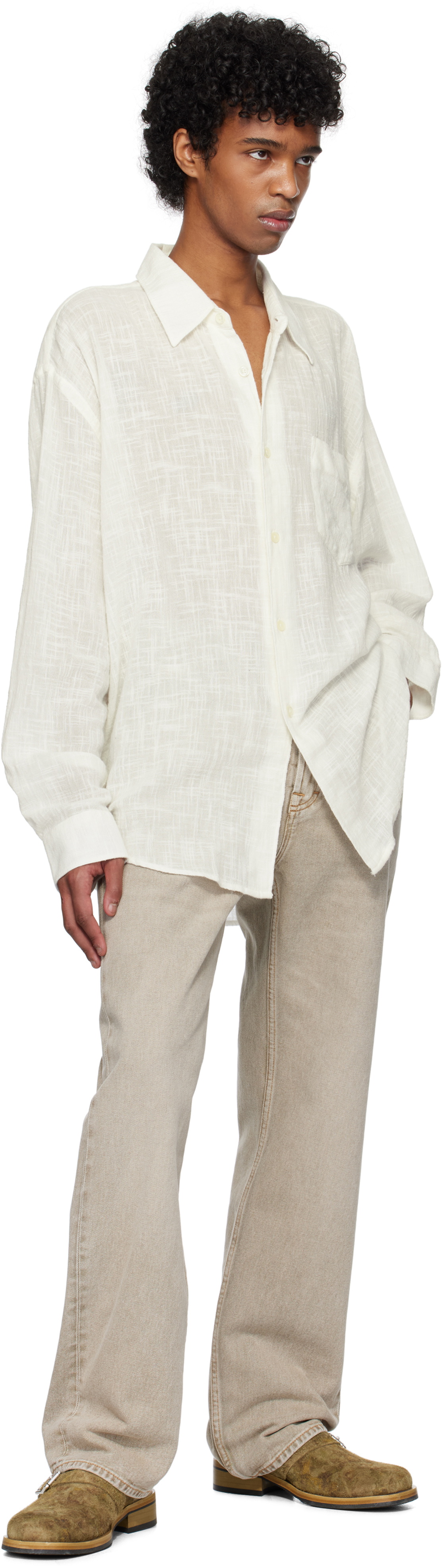 OUR LEGACY Off-White Coco Shirt Our Legacy