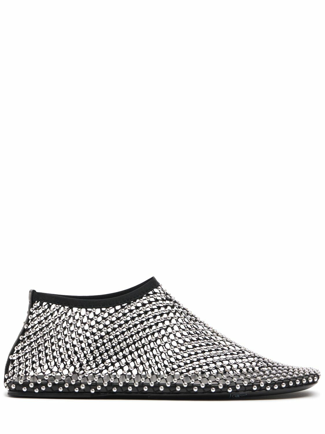 CHRISTOPHER ESBER Minette Mesh & Stud Flats Christopher Esber