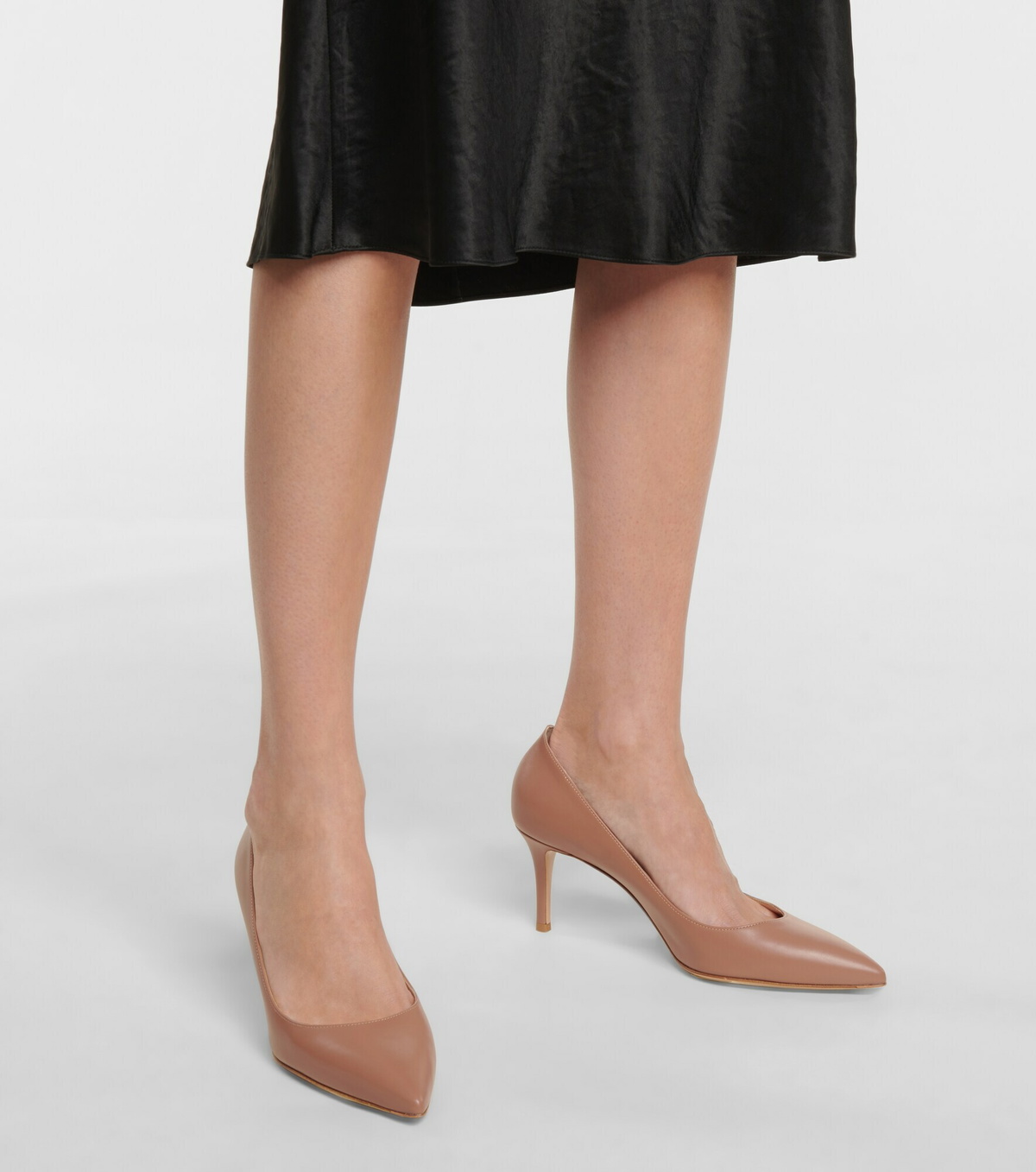Gianvito Rossi - Gianvito 70 leather pumps Gianvito Rossi