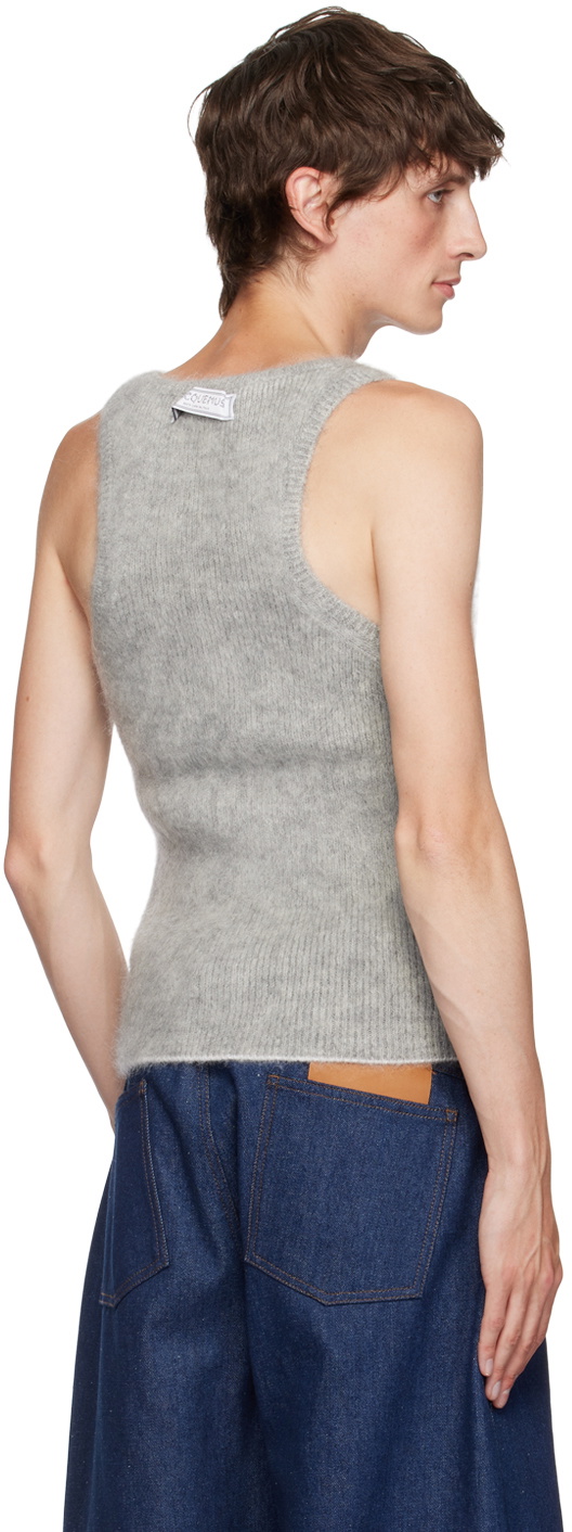 JACQUEMUS Gray La Casa 'Le débardeur Pitatto' Tank Top Jacquemus