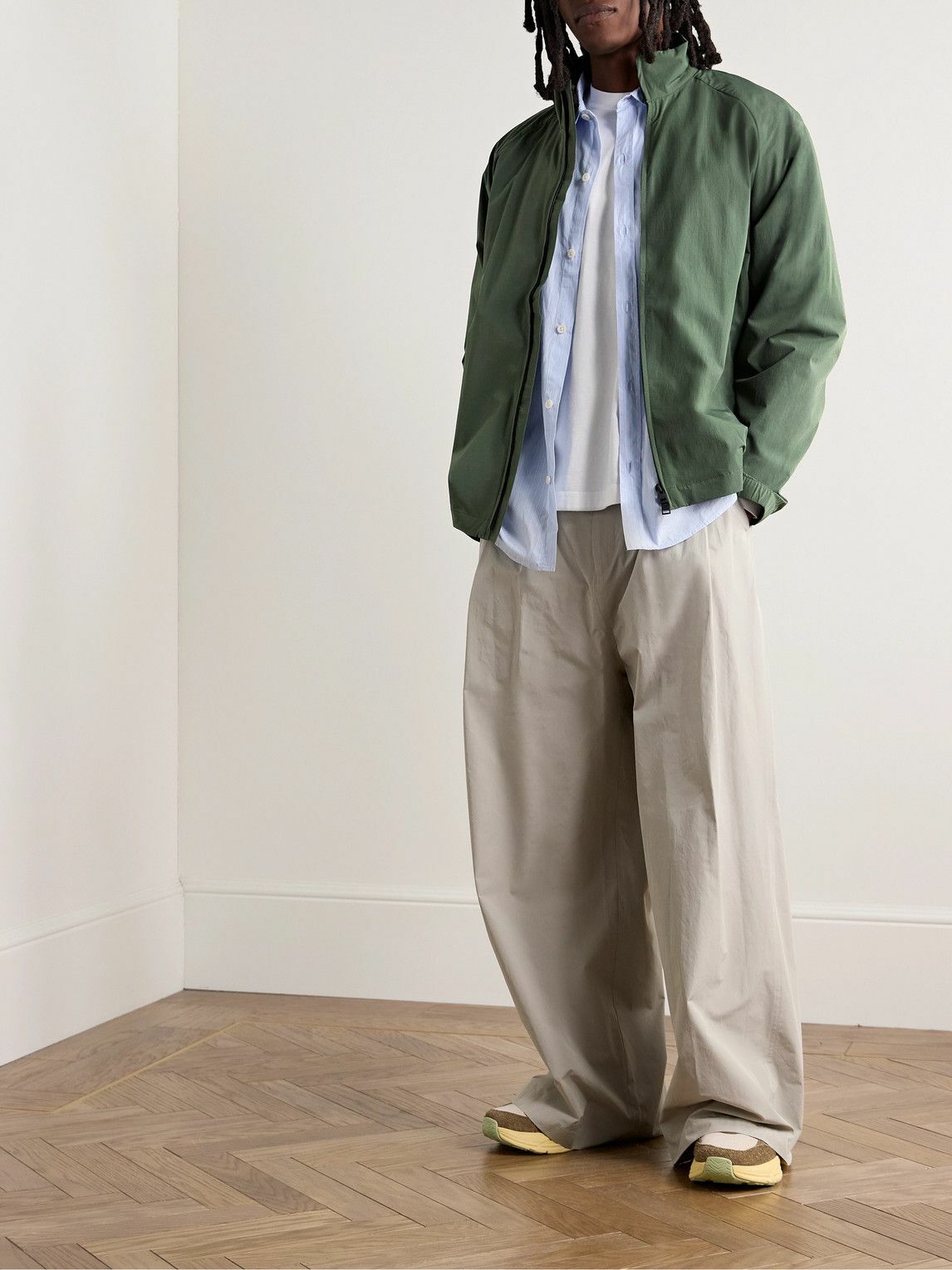 Norse Projects - Korso Shell Harrington Jacket - Green Norse Projects