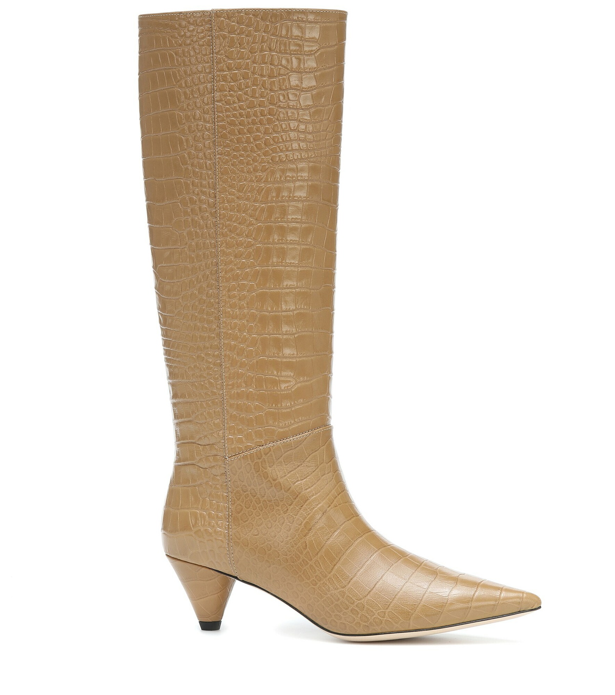 Joseph - Croc-effect knee-high boots Joseph