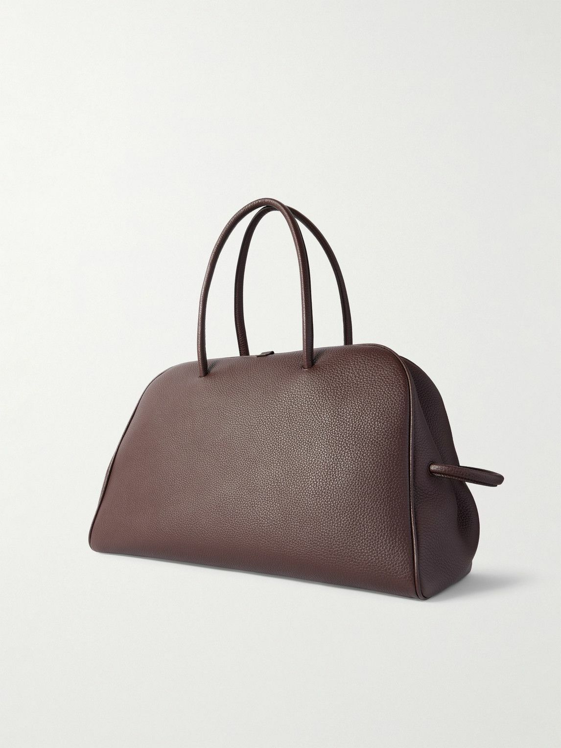 Jacquemus - Le Turismo Large Knot-Detailed Full-Grain Leather Weekend ...