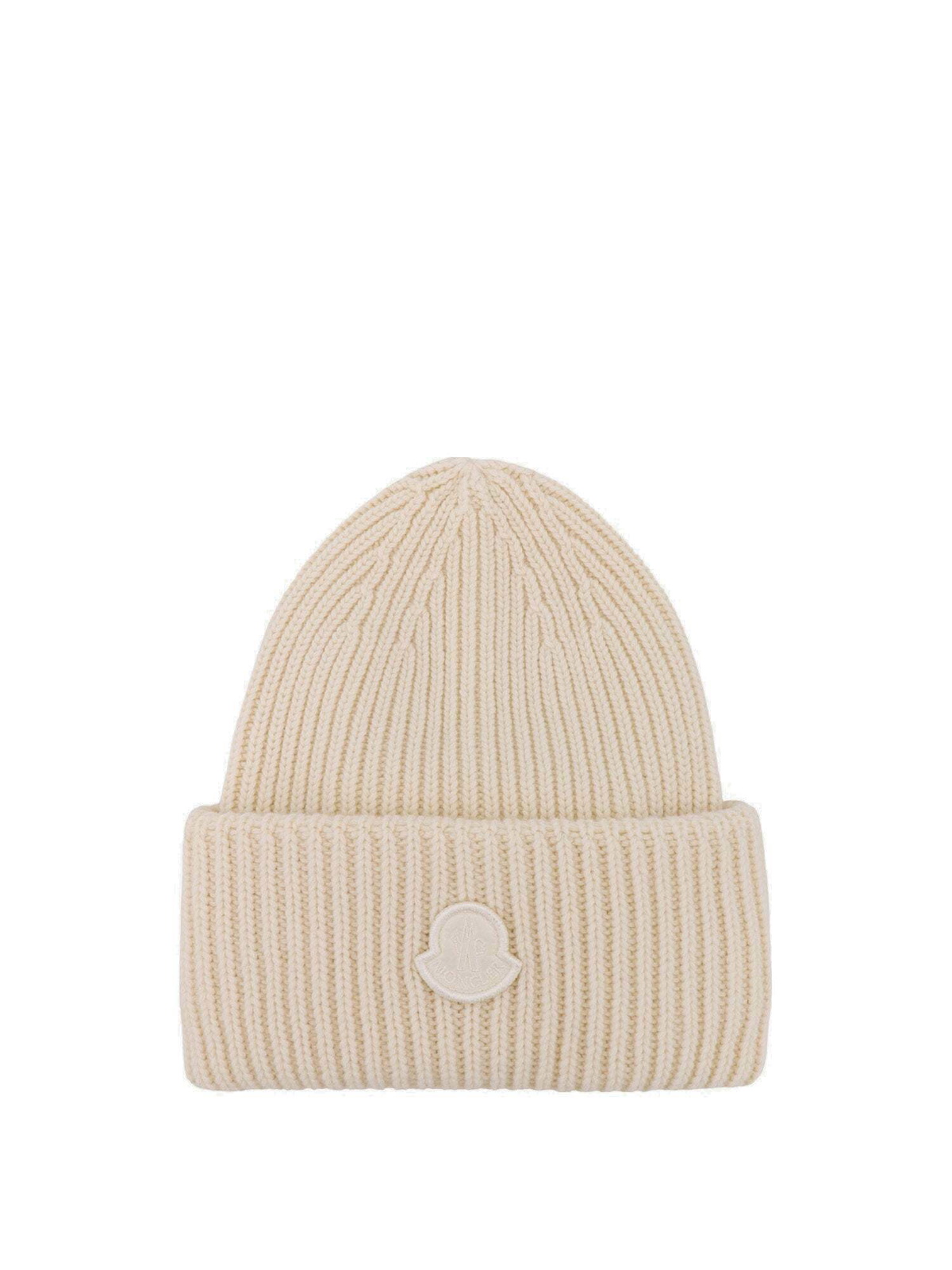 Moncler Hat White Womens Moncler