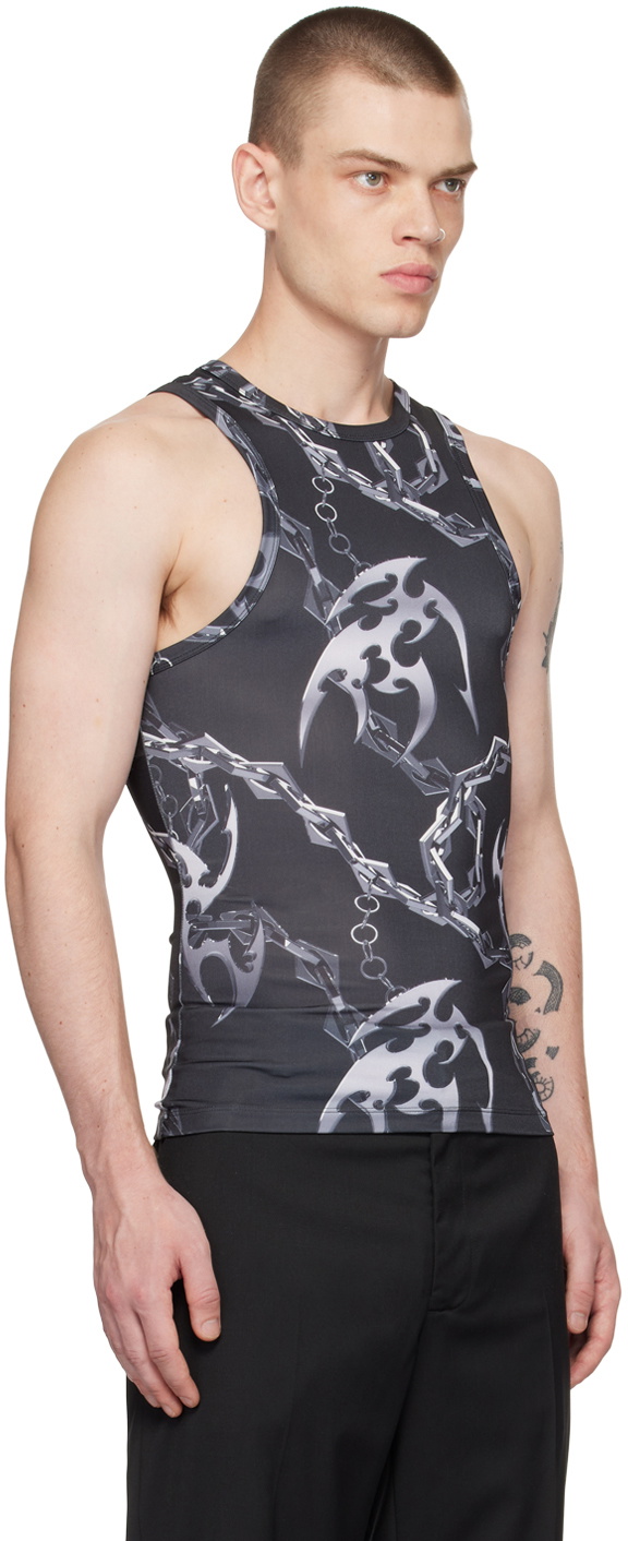 Han Kjobenhavn Black Chain Tank Top Han Kjobenhavn