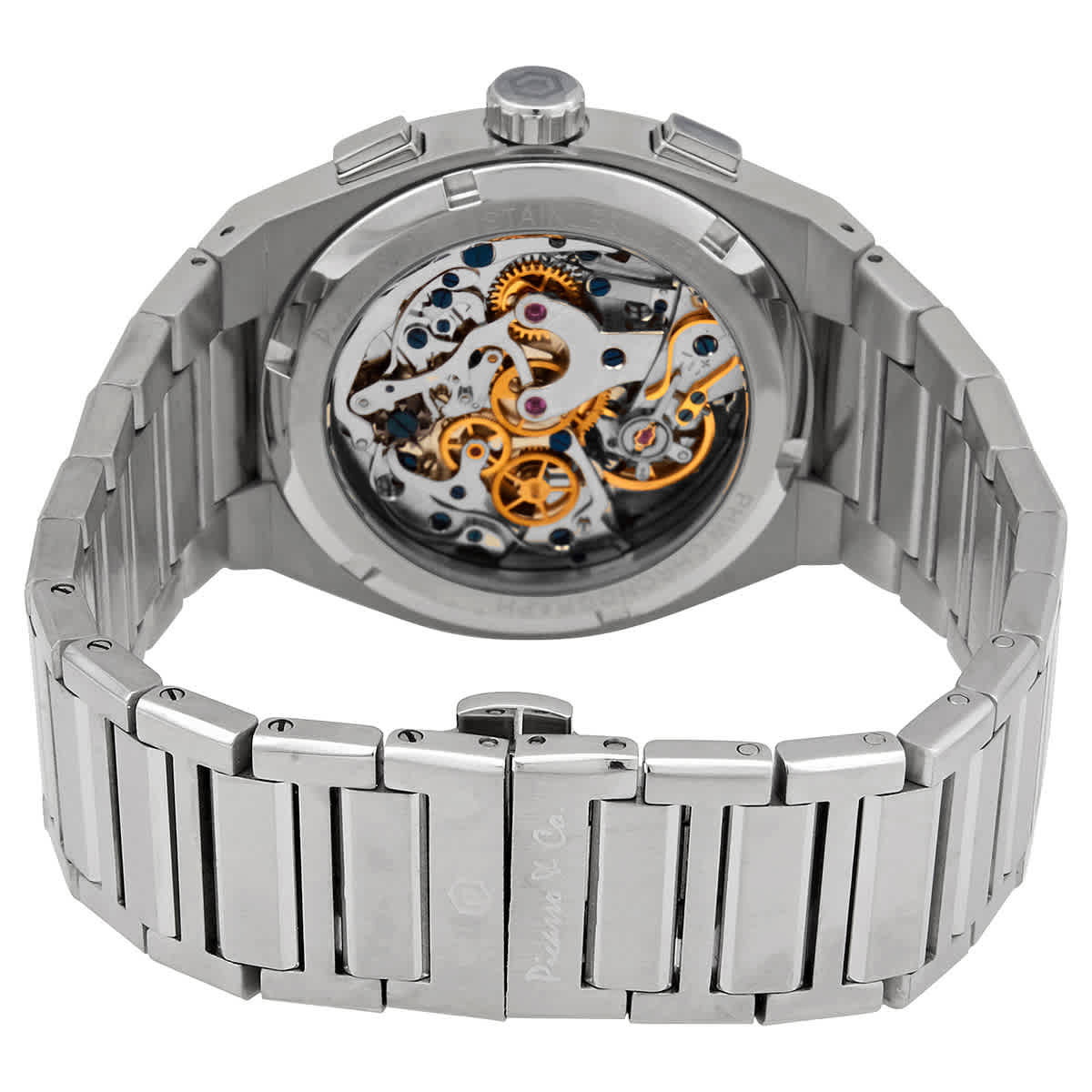 Picasso and Co Chairman II Chronograph Hand Wind Green Dial Mens Watch ...