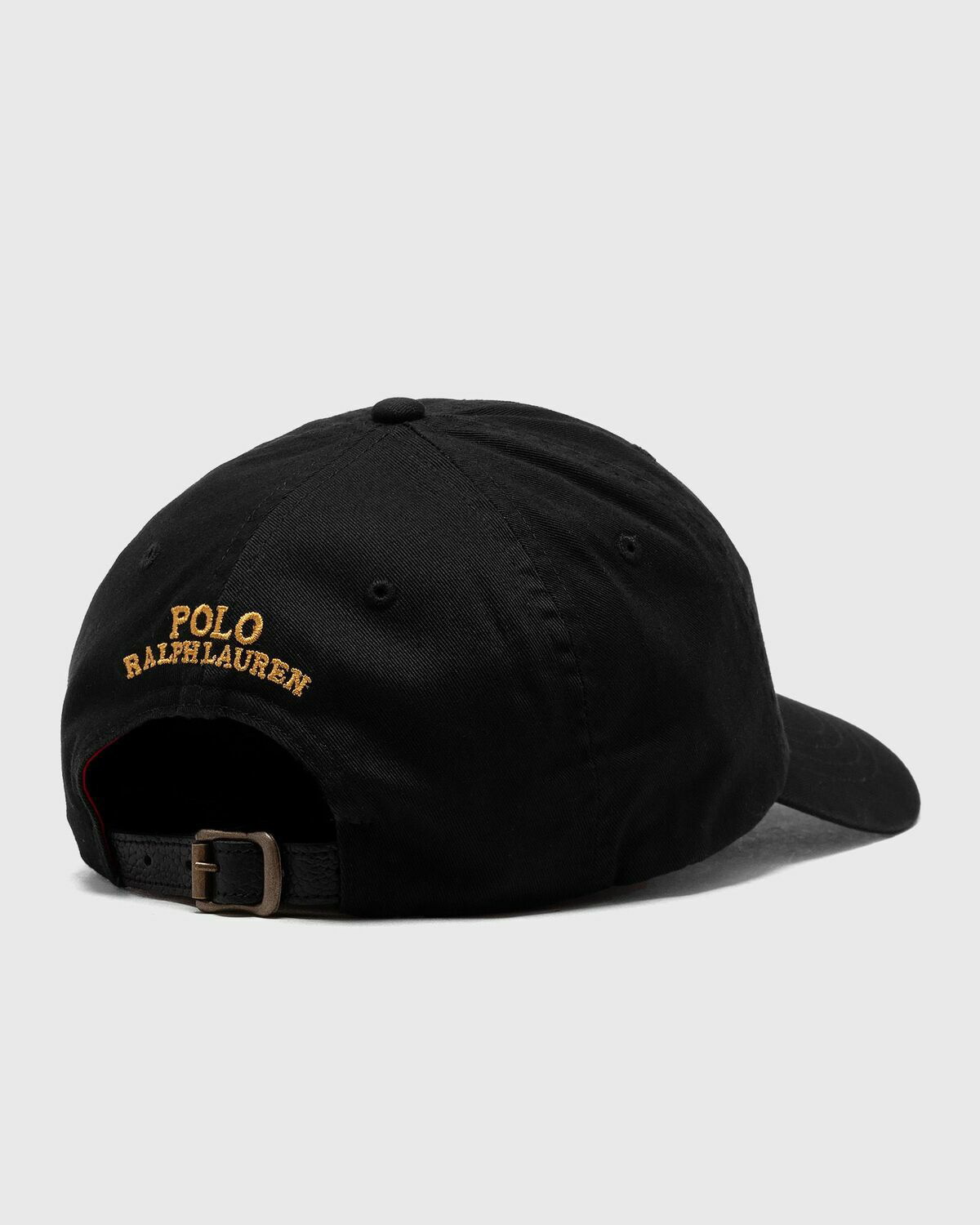 Polo Ralph Lauren Lnybearcap Cap Hat Black Caps Polo Ralph Lauren